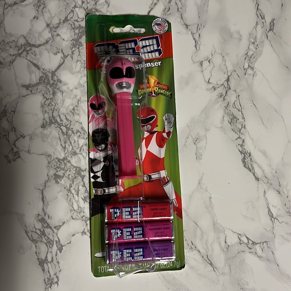PEZ | Other | Pez Pink Power Ranger Candy And Dispenser | Poshmark
